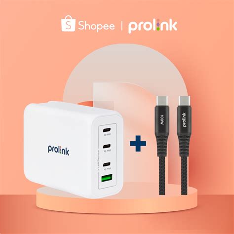 SGD Surprise Box Shopee X Prolink USB Charger Accessories Shopee Singapore