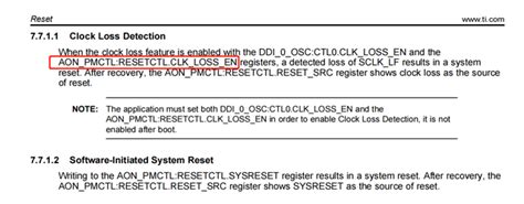 LAUNCHXL CC26X2R1 什么地方找到AON PMCTL RESETCTL寄存器的定义 蓝牙论坛 Bluetooth