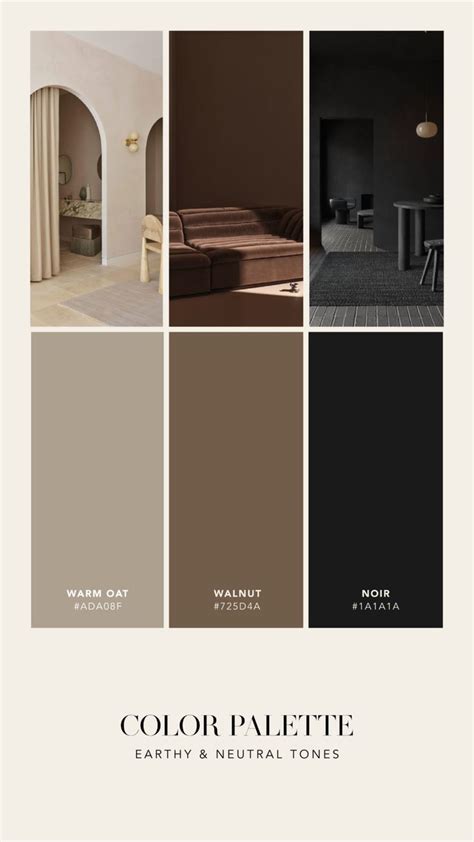 Sophisticated Neutrals A Rich And Earthy Interior Palette Black Walnut