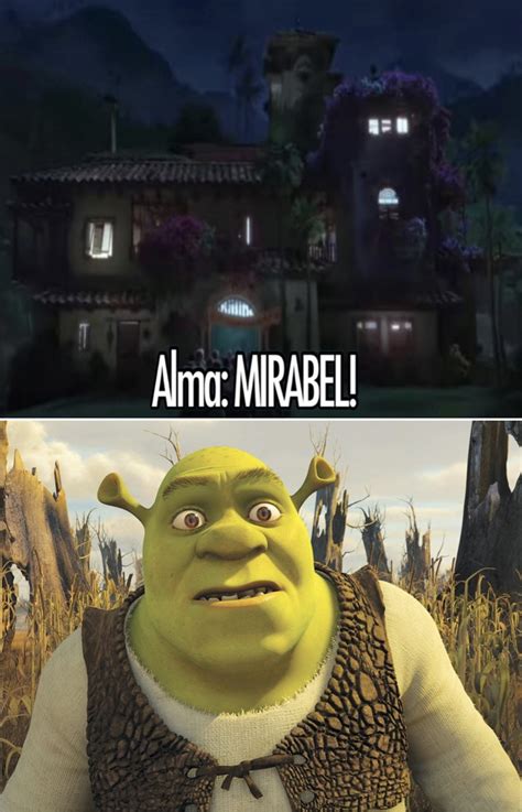 Shrek Finds Mirabel Getting Blamed Tiresome By Vibarra9203 On Deviantart