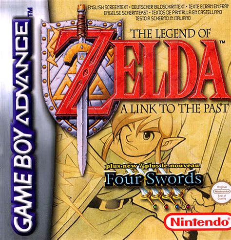 The Legend Of Zelda A Link To The Past Four Swords Game Boy