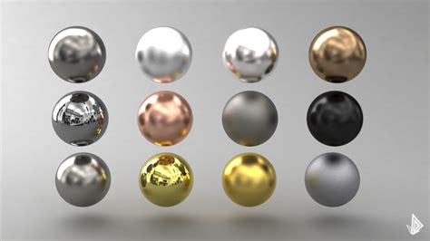 VRAY SHADER Metal The 12 Most Used 3D Model Collection CGTrader