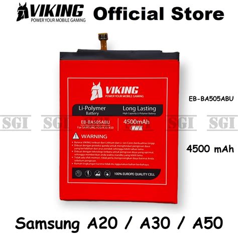 Jual Baterai Viking Double Power Original Samsung Galaxy A A A