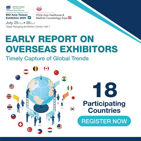 2024 Bio Asia Taiwan Exhibition Early Report On Overseas Exhibitors