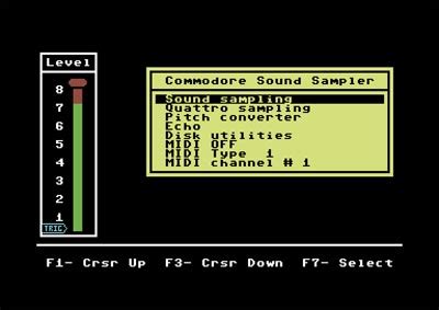 Sound Sampler SFX Para C Commodore Spain