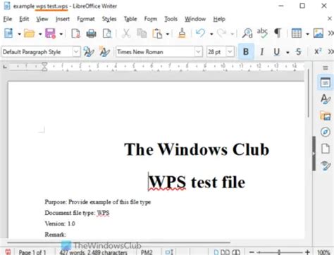 How To Open WPS Works Files On Windows