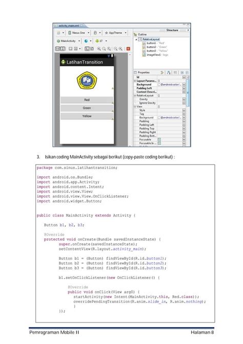 Modul 1 Android Advanced Ui Design Pdf