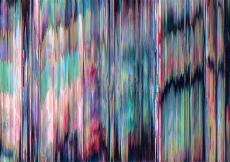 Glitch Background Static Noise Texture Artifacts Stock Image Image Of Design Screen 282178089