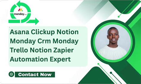 Do Asana Clickup Notion Monday Crm Monday Trello Notion Zapier Automation Expert By Harunamutiu