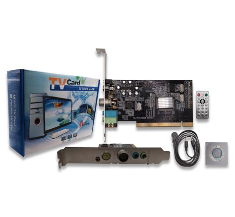 Tv Tuner Built In Fm Radio Tv Card Full Function Remote Control