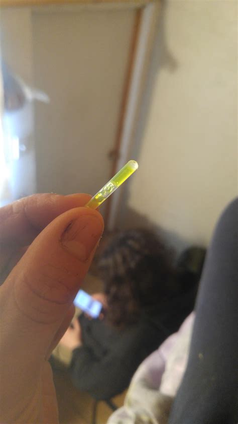 This Really Tiny Glow Stick R Mildlyinteresting