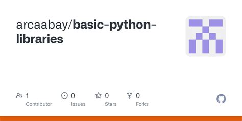 Basic Python Libraries Python Libraries Activity Ipynb At Main · Arcaabay Basic Python Libraries