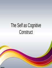 6 The Self Cognitive As The Cognitive Construct Ppt The Self As