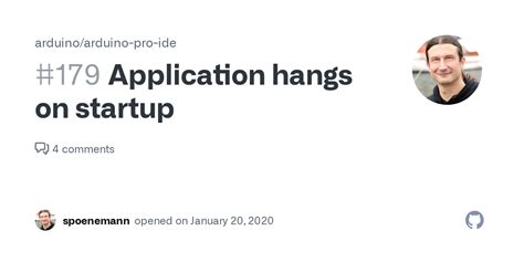 Application Hangs On Startup · Issue 179 · Arduinoarduino Pro Ide