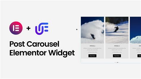 Post Carousel Widget For Elementor YouTube