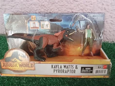 Jurassic World Dominion Pack Kayla Watts And Pyroraptor Dinosaur Action