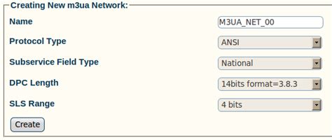 Creating An M3UA Network TBwiki