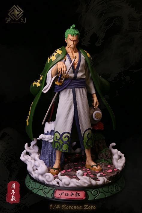 Dream Studio One Piece Wano Roronoa Zoro GK Resin Statue PREORDER Toy Okoku