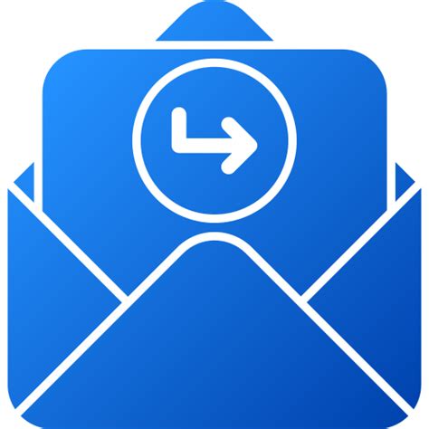 Forward Message Generic Gradient Fill Icon