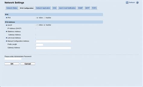 Configuring The Ipv Settings