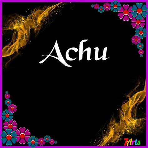 3098 Achu Name Dp Profile Pictures For Whatsapp And Instagram