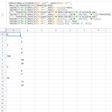 Google Sheets Inserting Formula To Cell After Every Nth Row And