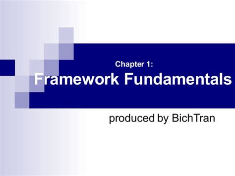 Chapter 1 Presentation Ppt