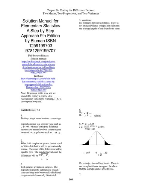 elementary statistics a step by step approach 9th edition bluman