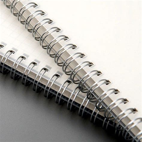 Oem Recycled Paper Spiral Bound Book Printing Removable White Pp Spiral