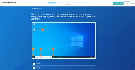 MS Windows Test PsyMetrics