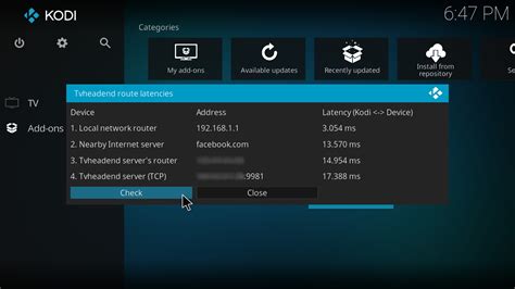 Github Iwisrvicetvheadend Route Latencies Tvheadend Route Latencies Add On For