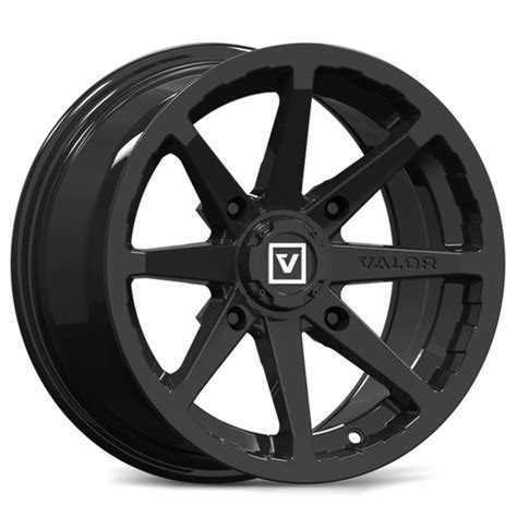 14x7 Valor Offroad V01 Gloss Black Utv Wheel 4x110 15mm 85003773816 Ebay