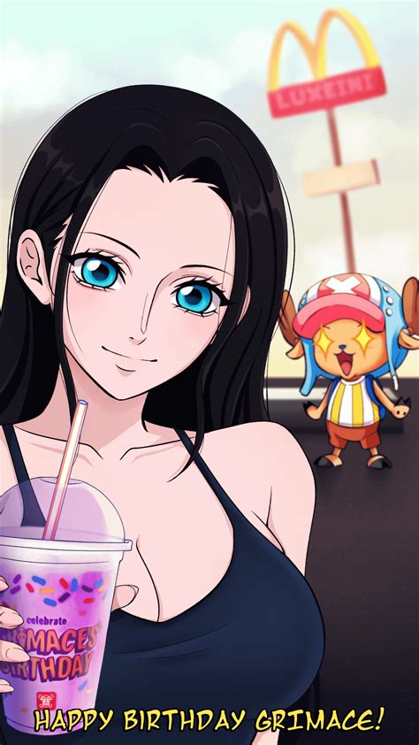 Robin And Chopper Go To Mcdonalds Ronepiece