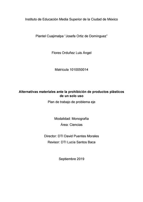 Problema Eje 2020 Falta Correcion Instituto De Educación Media Superior De La Ciudad De