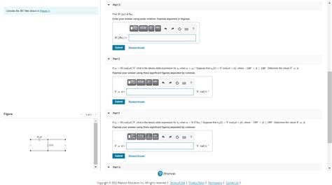 Solved Consider The RC Filter Shown In Figure Figure Chegg Com