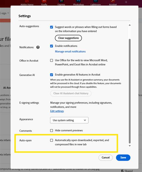 Solved How To Stop Adobe Acrobat From Automatically Openi Adobe