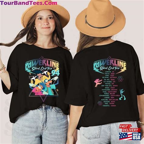 Comfort Colors Retro 90s Goofy Movie Shirt Max Roxanne Powerline Disney