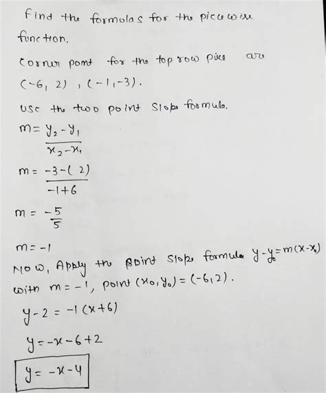 [solved] Give The Formulas For The Piecewise Function Graph Make Sure The Course Hero