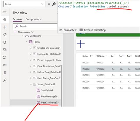 Data Table Data With Dataverse Table Not Displaying On Modern Form