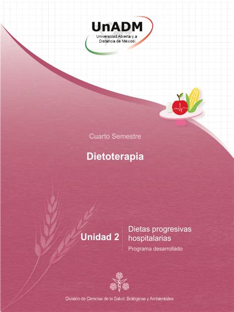 Dietoterapia Guia Unadm Pdf Dieta Alimentos