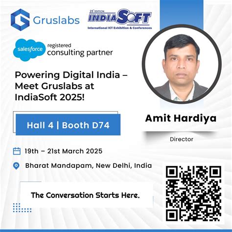 Indiasoft2025 Indiasoft2025 Meetusatindiasoft Indiatech Salesforce… Amit Hardiya ☁