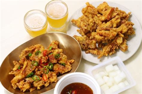 노랑통닭 칼칼한 청양 치킨 신메뉴 먹을수록 당기네 네이버 블로그