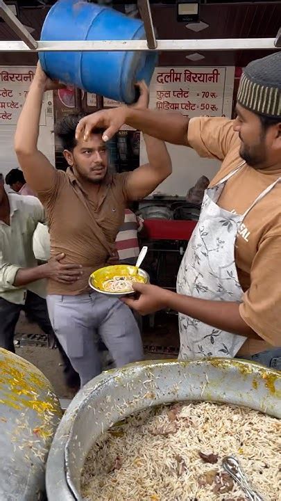 😱बिरयानी वाले भाई को मारने चढ़ गया ये बंदा Viral Shorts Short
