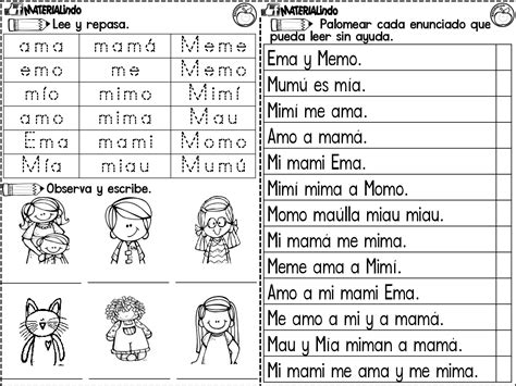 Lectoescritura Completa Leo Y Escribo Las Silabas 004 Orientación