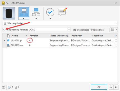 Solved Use Of Previous Revisions In Assemblies Autodesk Community