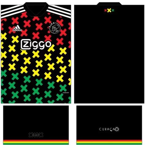 Arte Vetor Camisa Ajax Modelo 06 Arte Vetor Camisa