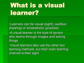 Visual Learning PPT