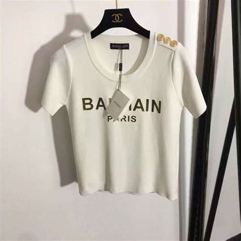 Футболка женская без рукавов черная Balmain купить за 3031 грн в ...