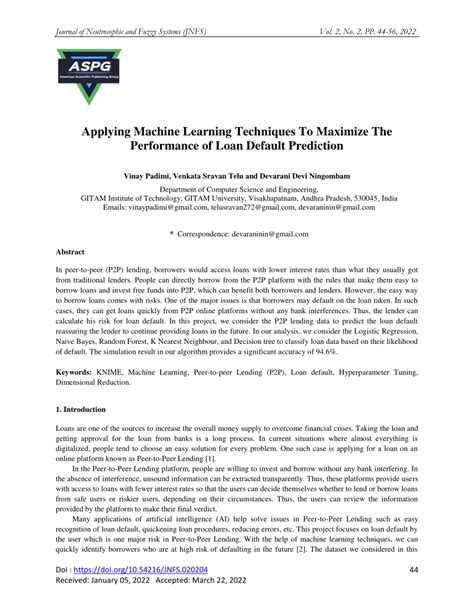 Pdf Applying Machine Learning Techniques To Maximize The Performance