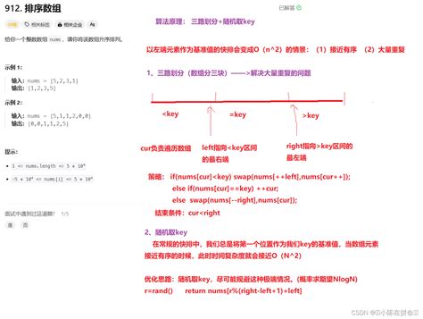 算法思想总结：分治思想 Csdn博客